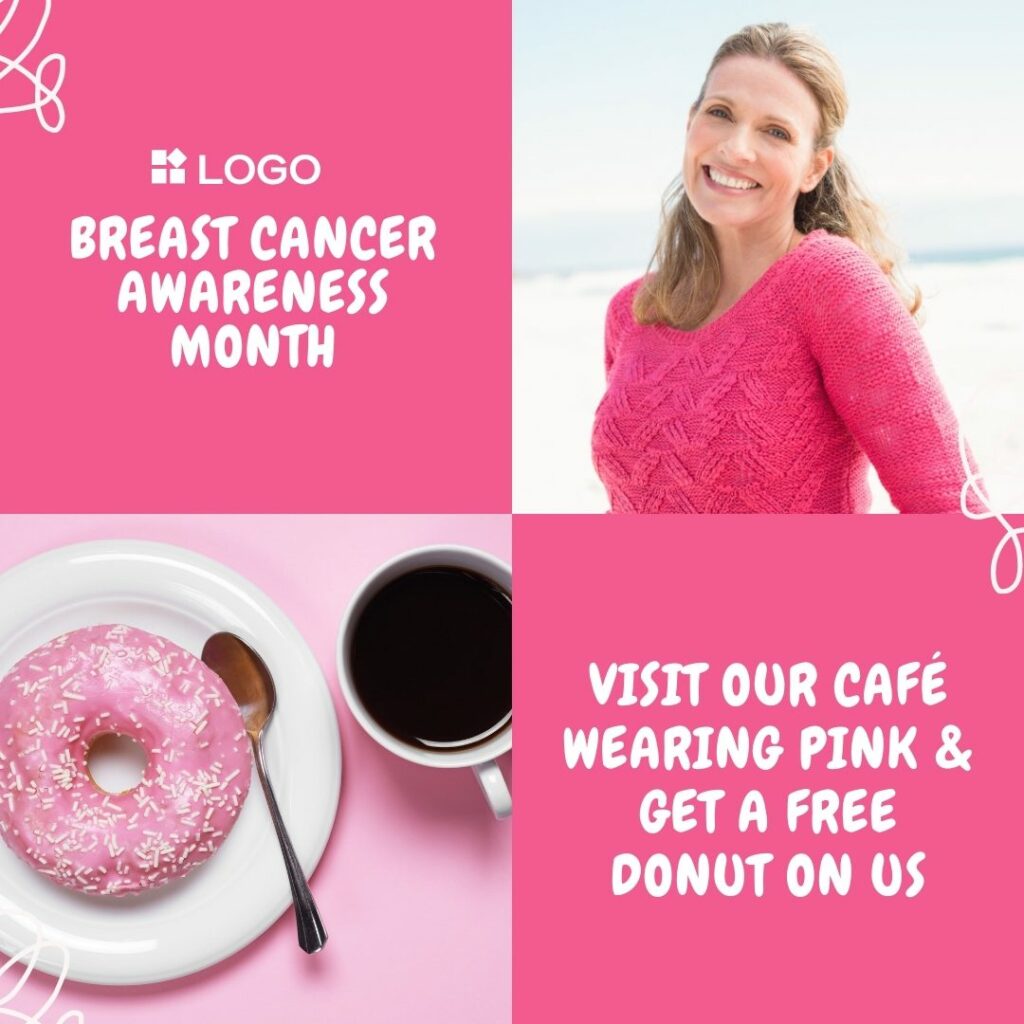 Breast Cancer Awareness Marketing and Post Ideas [ + FREE templates ...